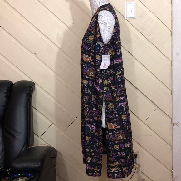 LuLaRoe | Jackets & Coats | Nwt Lularoe Joy With Black Background ...